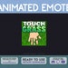 Touch Grass Animated Emote | ANIMATED + STATIC Touch Grass Emote ...