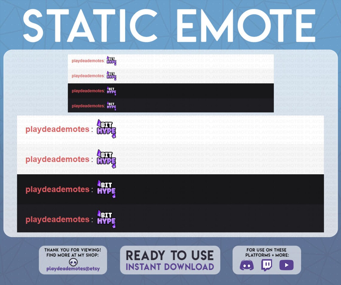 BIT HYPE EMOTE | Purple Bit Hype Emote, Static Twitch Bit Emote, Bit ...