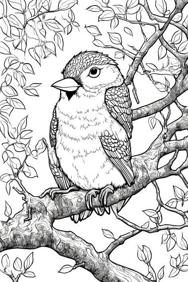 Wings of Wonder Bird Coloring Book Delight in the Art of Bird Coloring ...