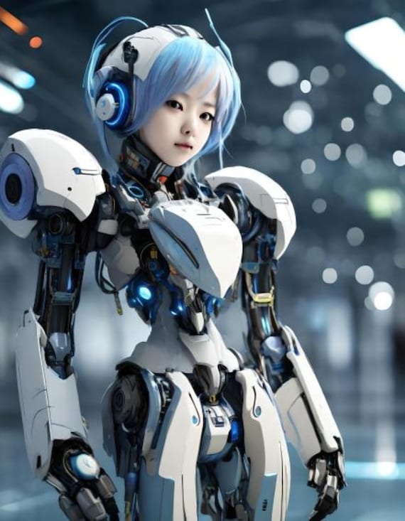 Anime Robot Girl