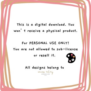 Cute Anime Planner | Back to School | Undated Templates | Printable ...