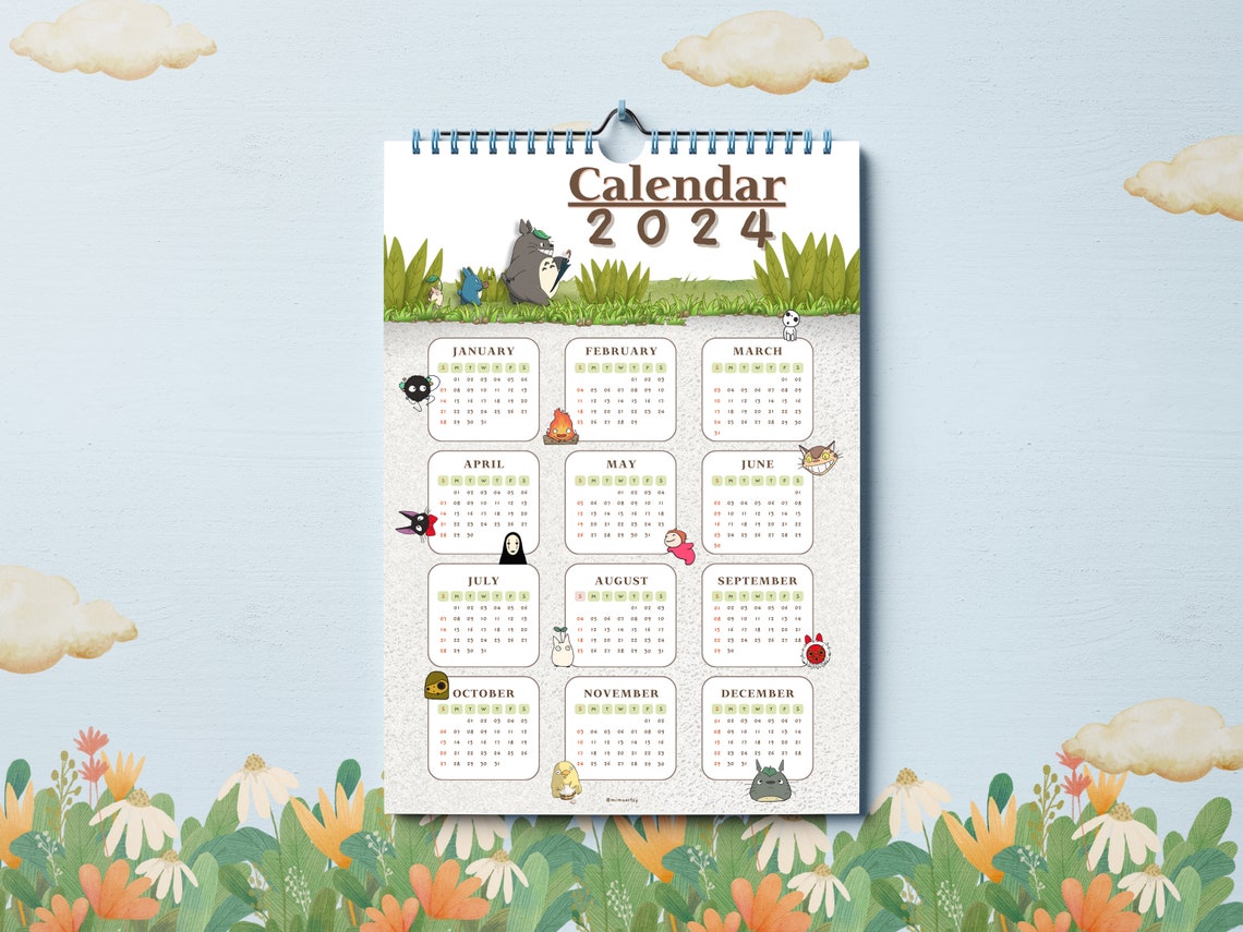 Cute 2025 Calendar Digital Printable - Etsy