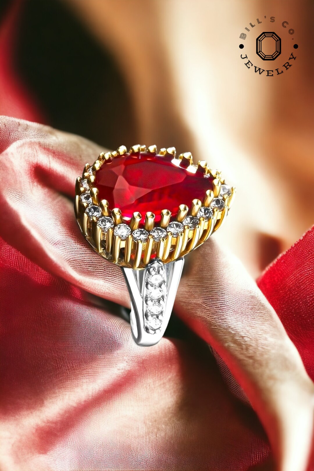 Best Deal 925 Solid Sterling Silver, Hurrem Sultan Ruby Ring,authentic ...