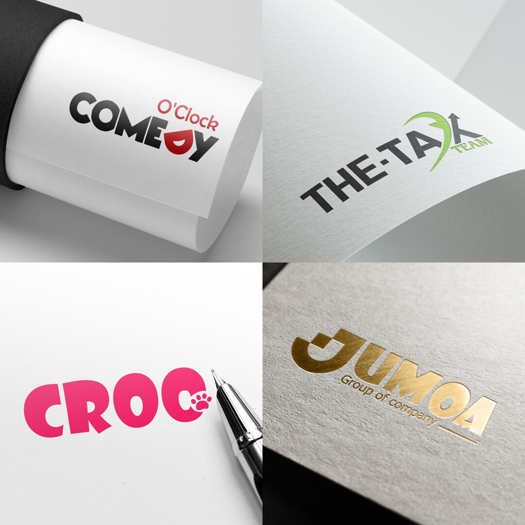 Custom Logo Design | Unique Wordmark & Lettermark Logo | Business ...