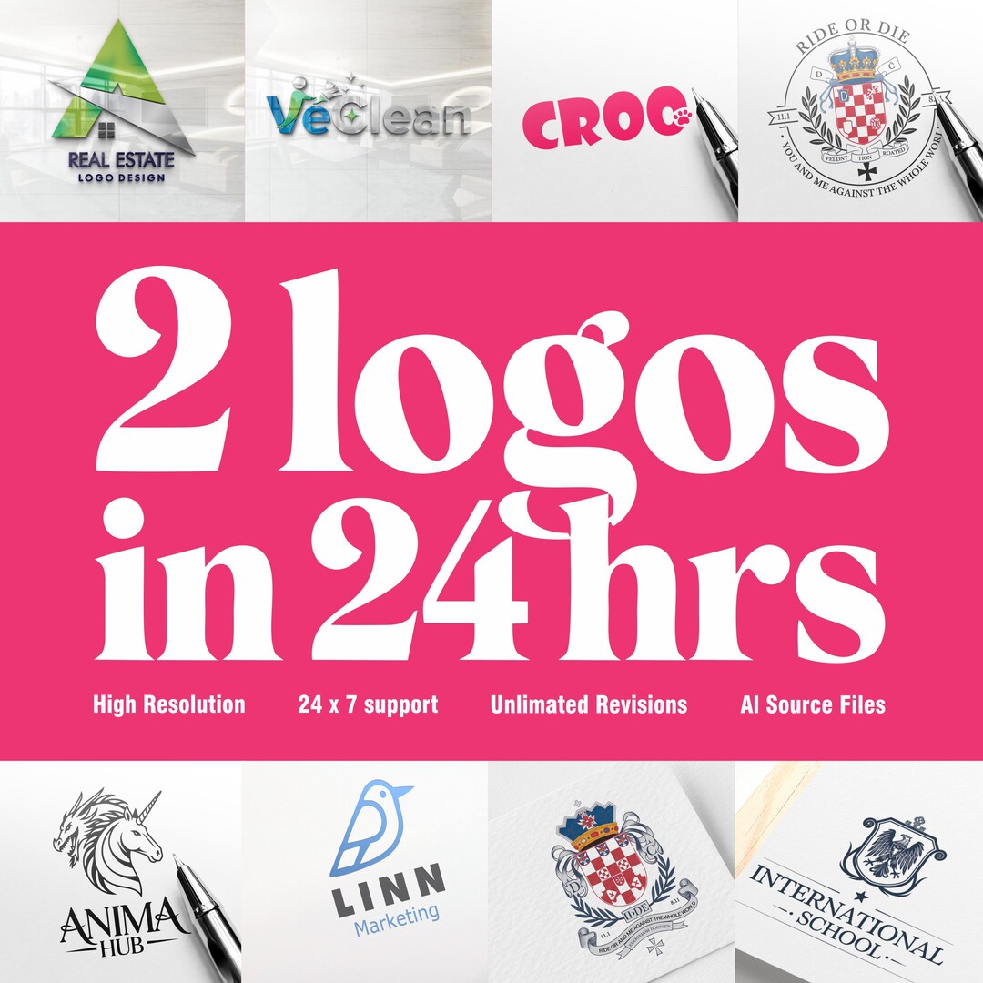 Custom Logo Design | Professional Branding Logos | Minimalist, Modern ...