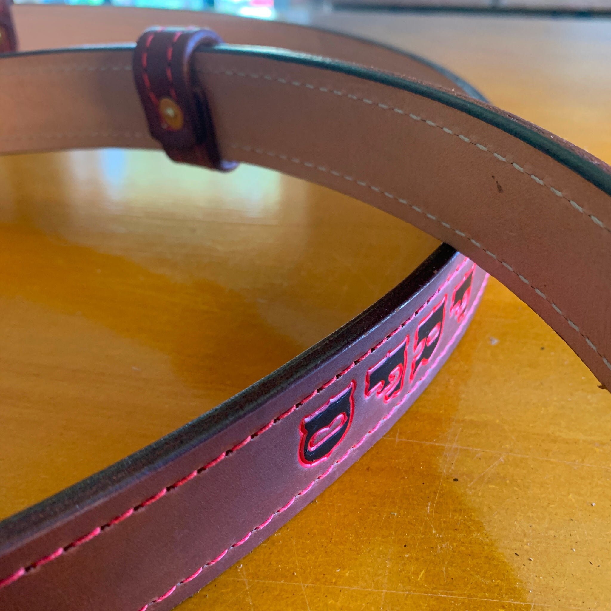 Custom Leather Firefighter Radio Strap Heavy-duty - Etsy