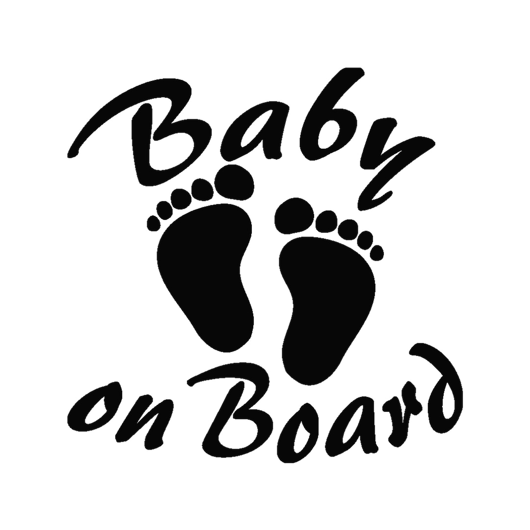 Baby on Board SVG - Etsy
