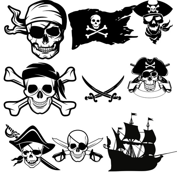 Pirate SVG Bundle - Etsy