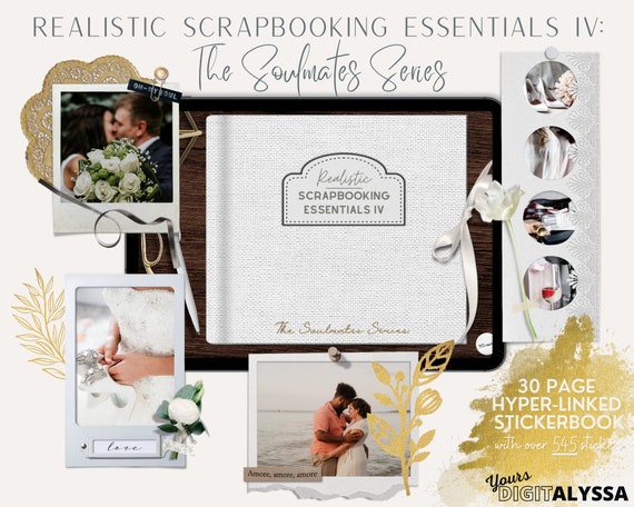 Wedding Digital Stickers Ephemera Digital Digital Scrapbook - Etsy