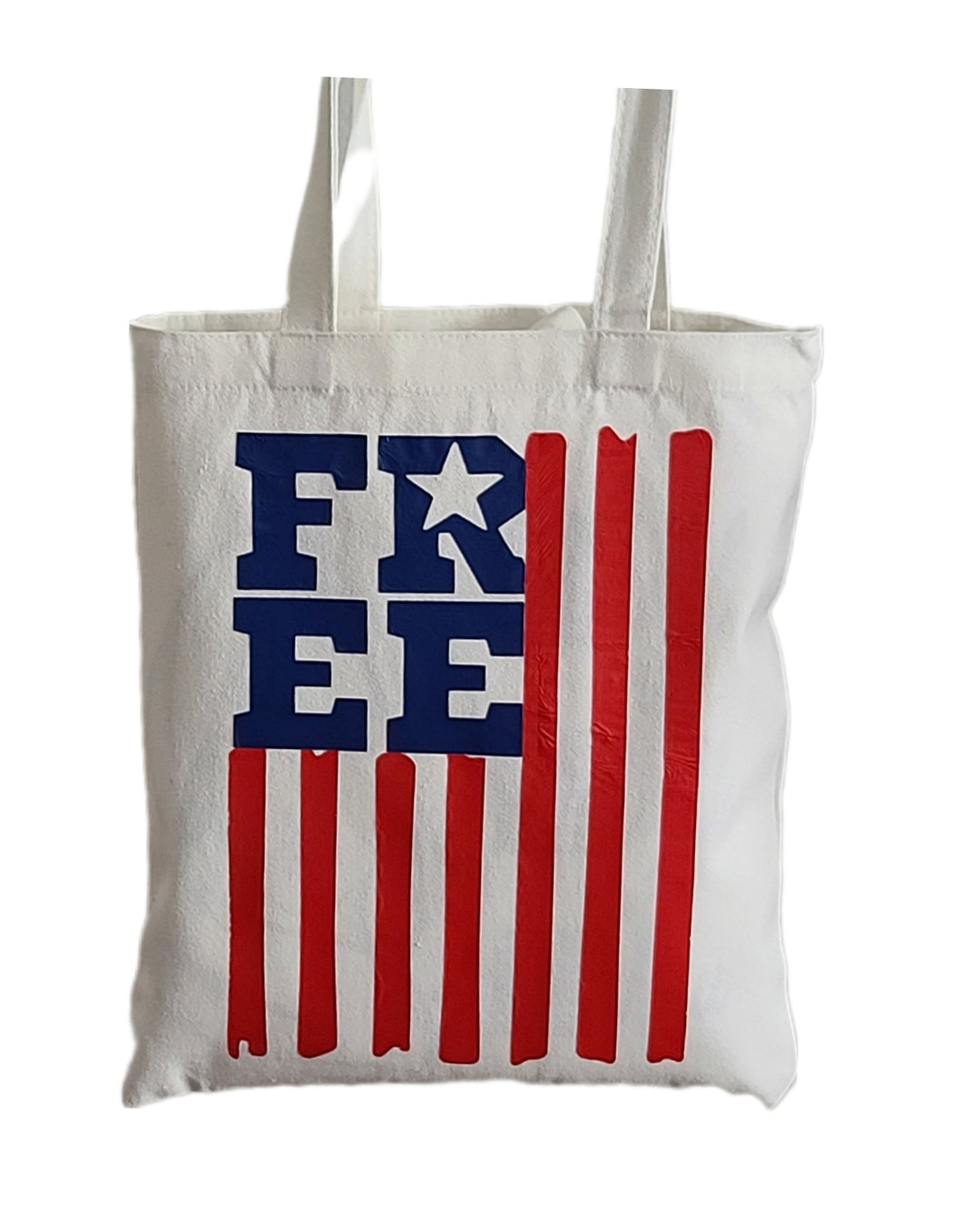 American Flag Bag, Free Tote Bag - Etsy