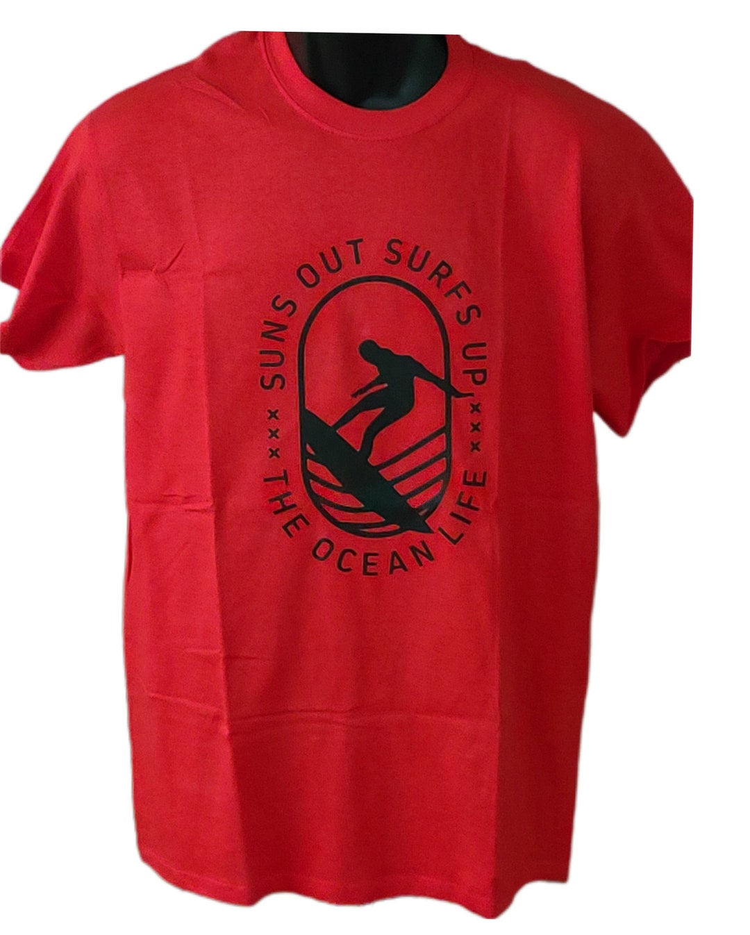 Beach Surf T-shirt, Ocean Life Classic Fit, Essential Wave Wear - Etsy