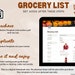 Grocery List Notion Template, Shop Best Price Organizer, Supermarket ...
