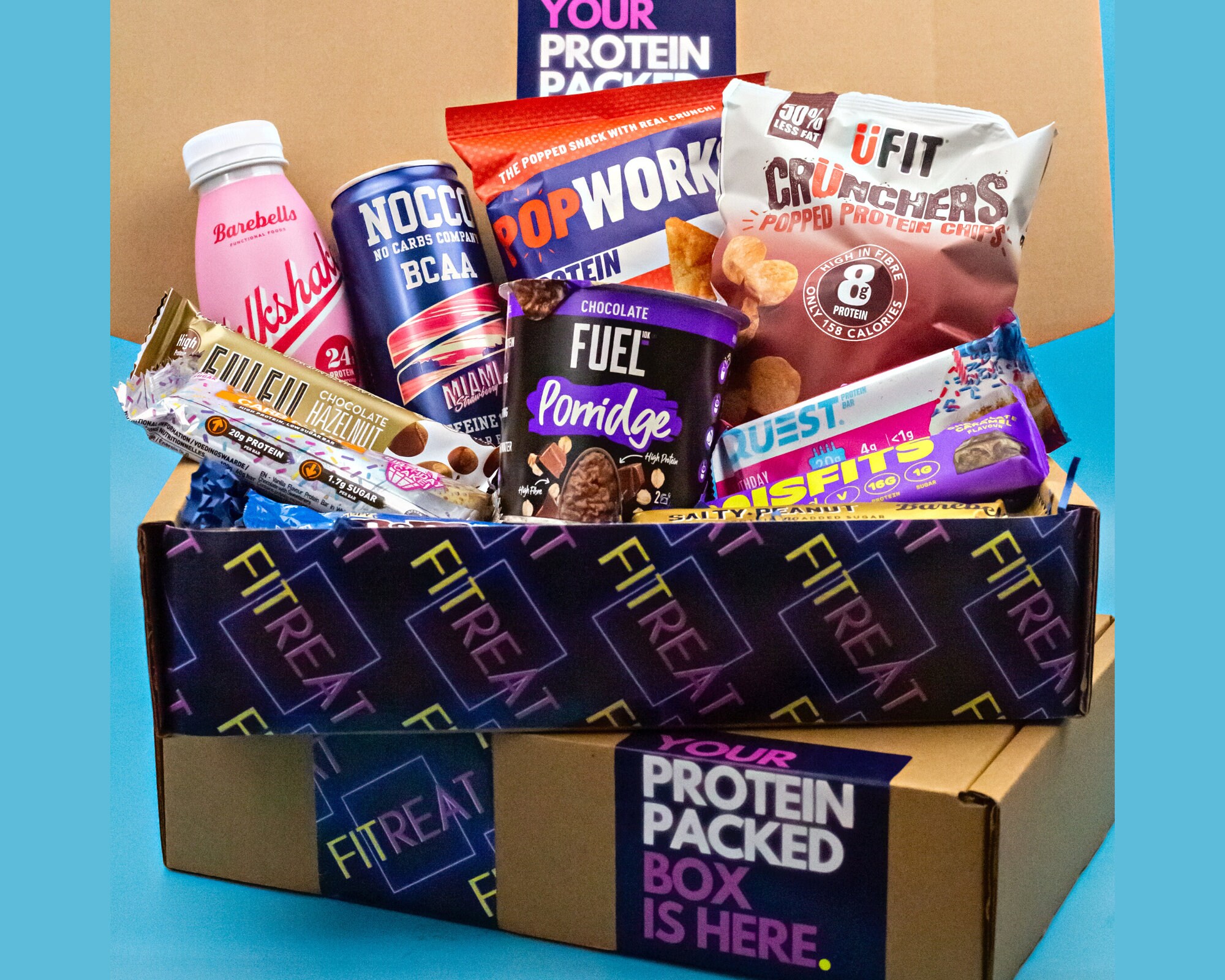 Large Premium Protein Treat Box Protein Gift Box Low Calorie - Etsy UK