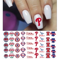 NHL Team Logo Nails - Etsy