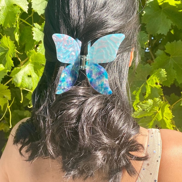 Butterfly Hair Clip - Etsy