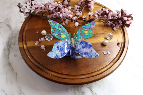 Large Butterfly Hair Claw Butterfly Hair Clips Butterfly - Etsy