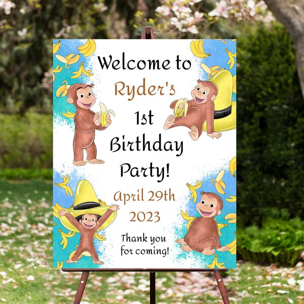 Curious George - Etsy