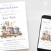 Stock the Kitchen Bridal Shower Invitation: Elegant Cooking Theme ...