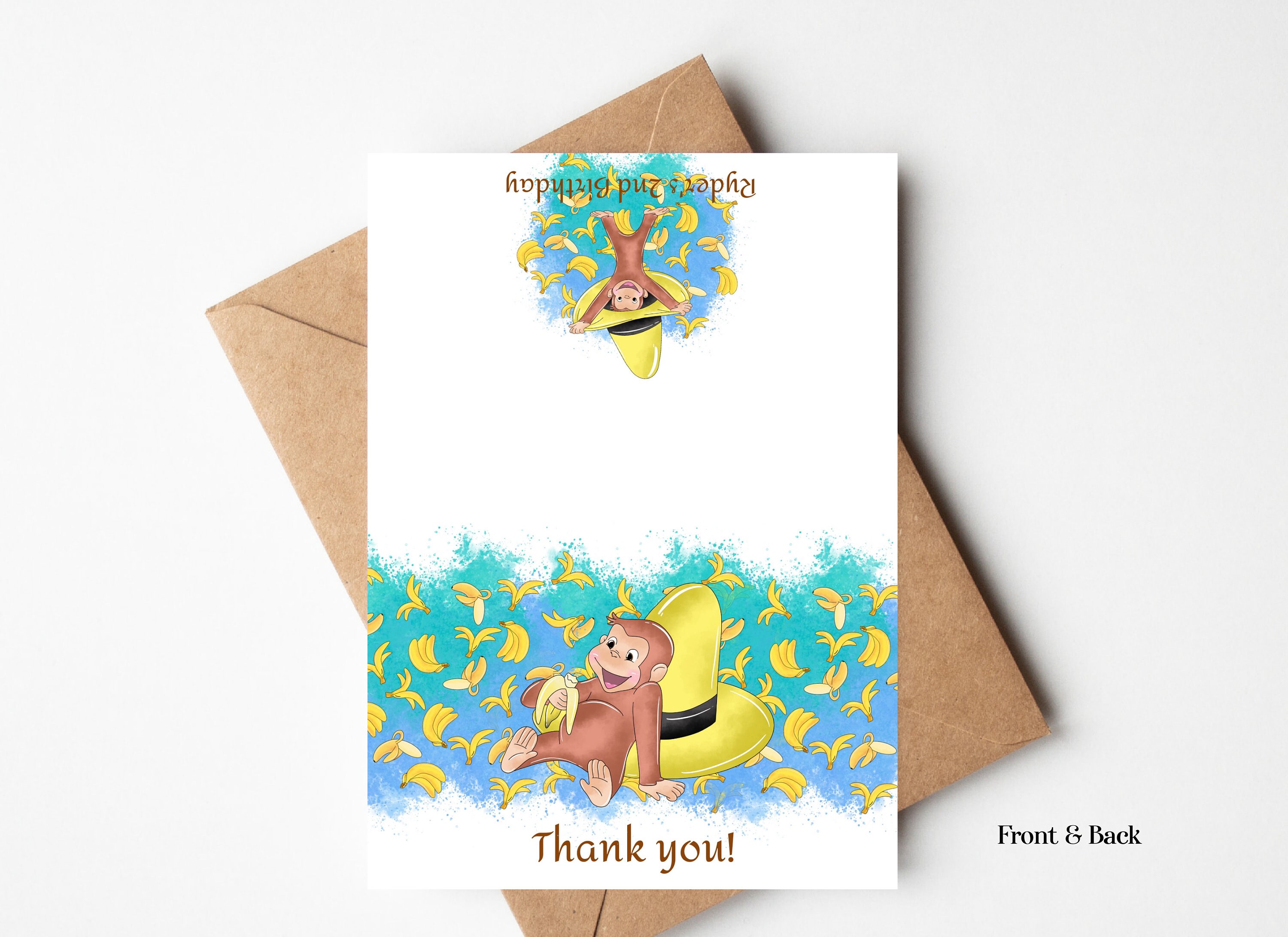 Curious George Says Thank You