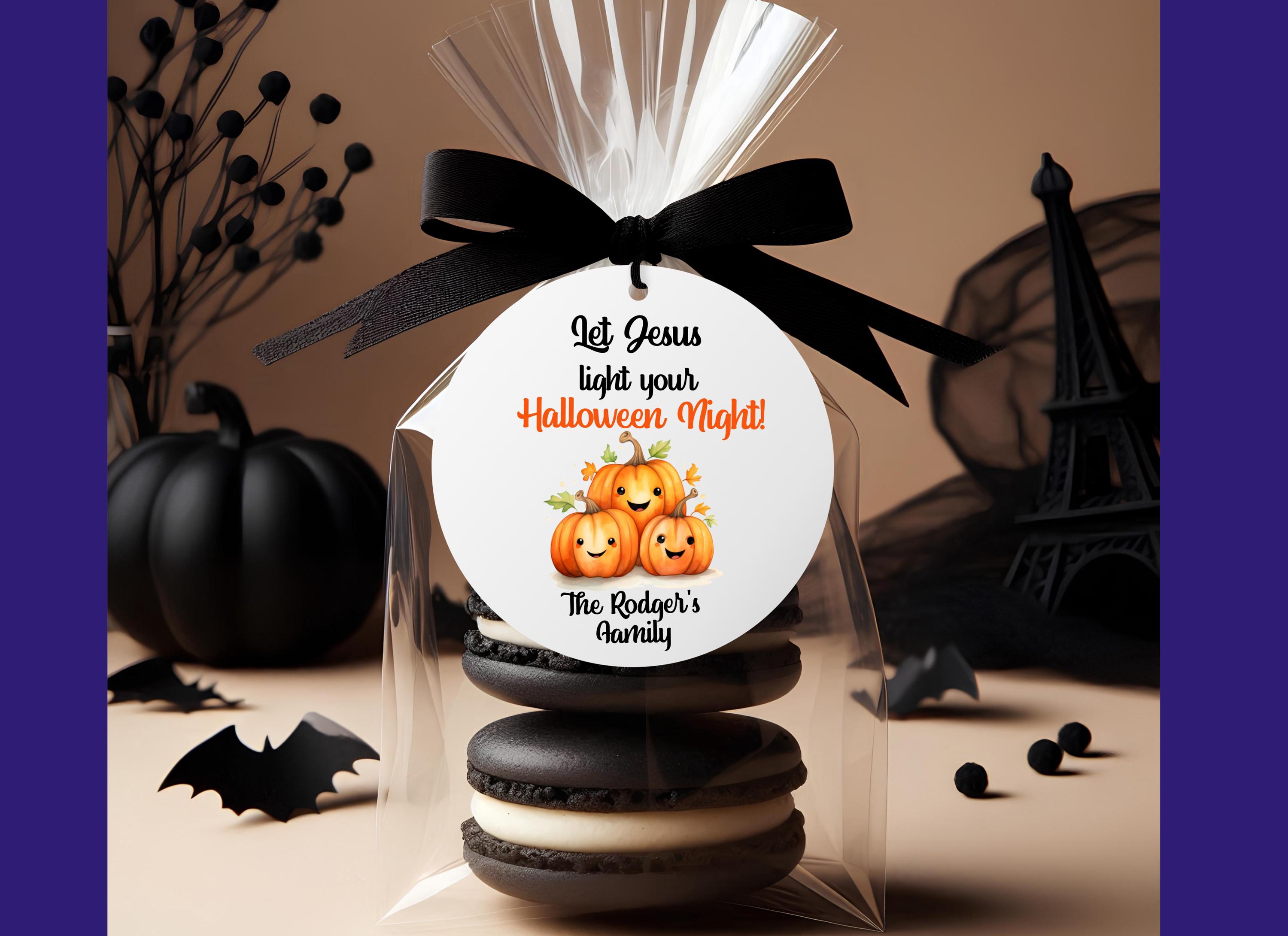 Editable Christian Halloween Favor Tags: Trunk or Treat (PDF) - Etsy