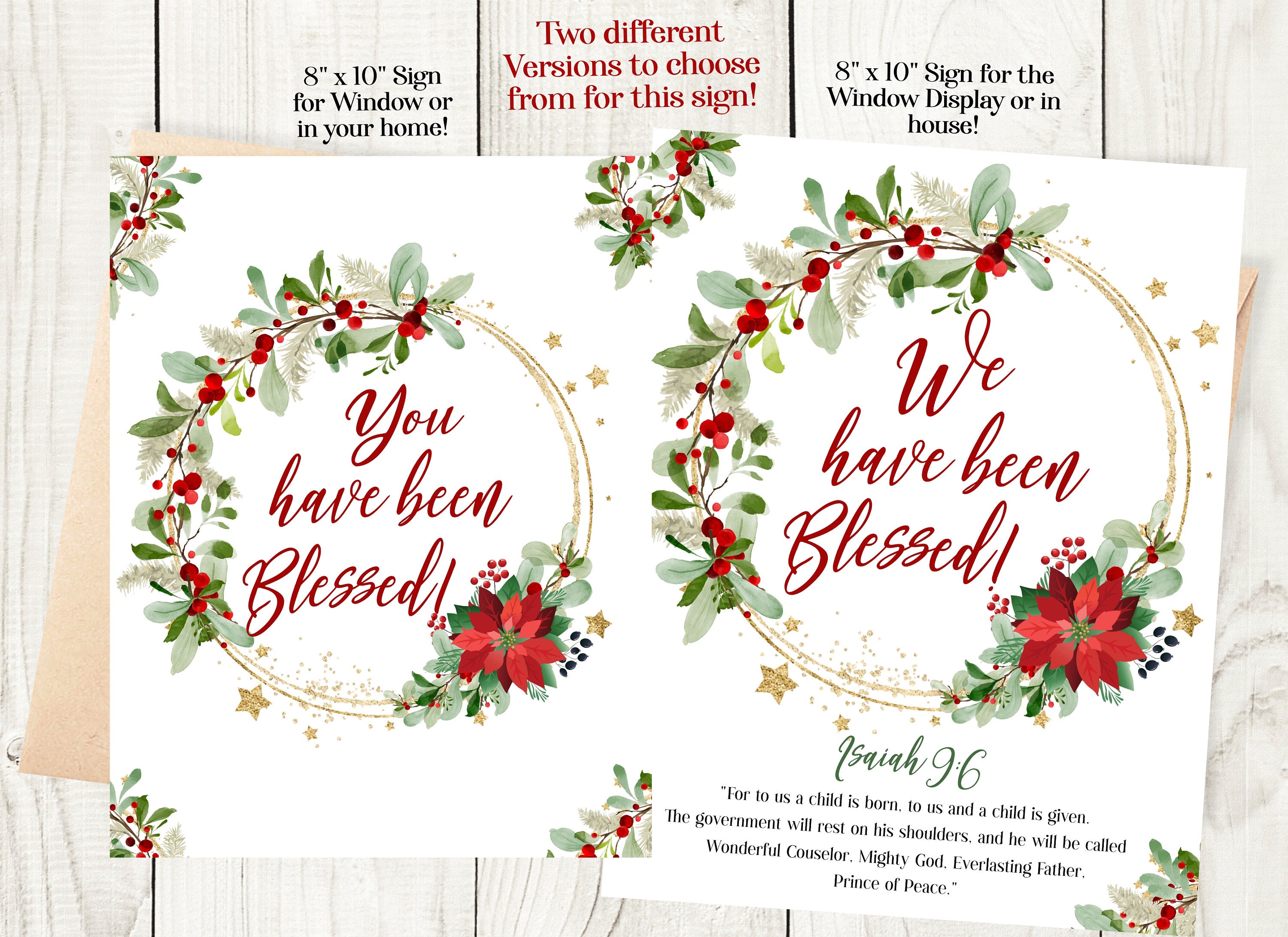 You Have Been Blessed Printable-printable Gift Game Instant - Etsy