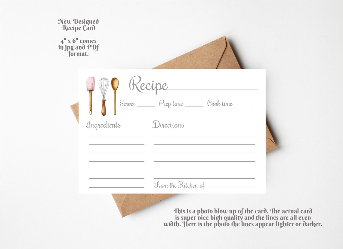 Personalized Cook Book Cover Editable Cookbook Cover - Etsy