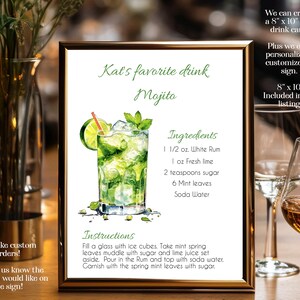 Limoncello Spritzer Recipe Card, Limoncello Spritz Recipe Card Instant ...