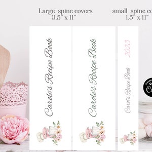 Custom Cook Book Cover 8.5 X 11 Includes Front, Back, Spine and 19 ...