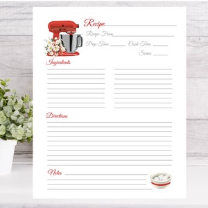 Personalized Cookbook Cover, Spine and Back Cover Digital Download ...