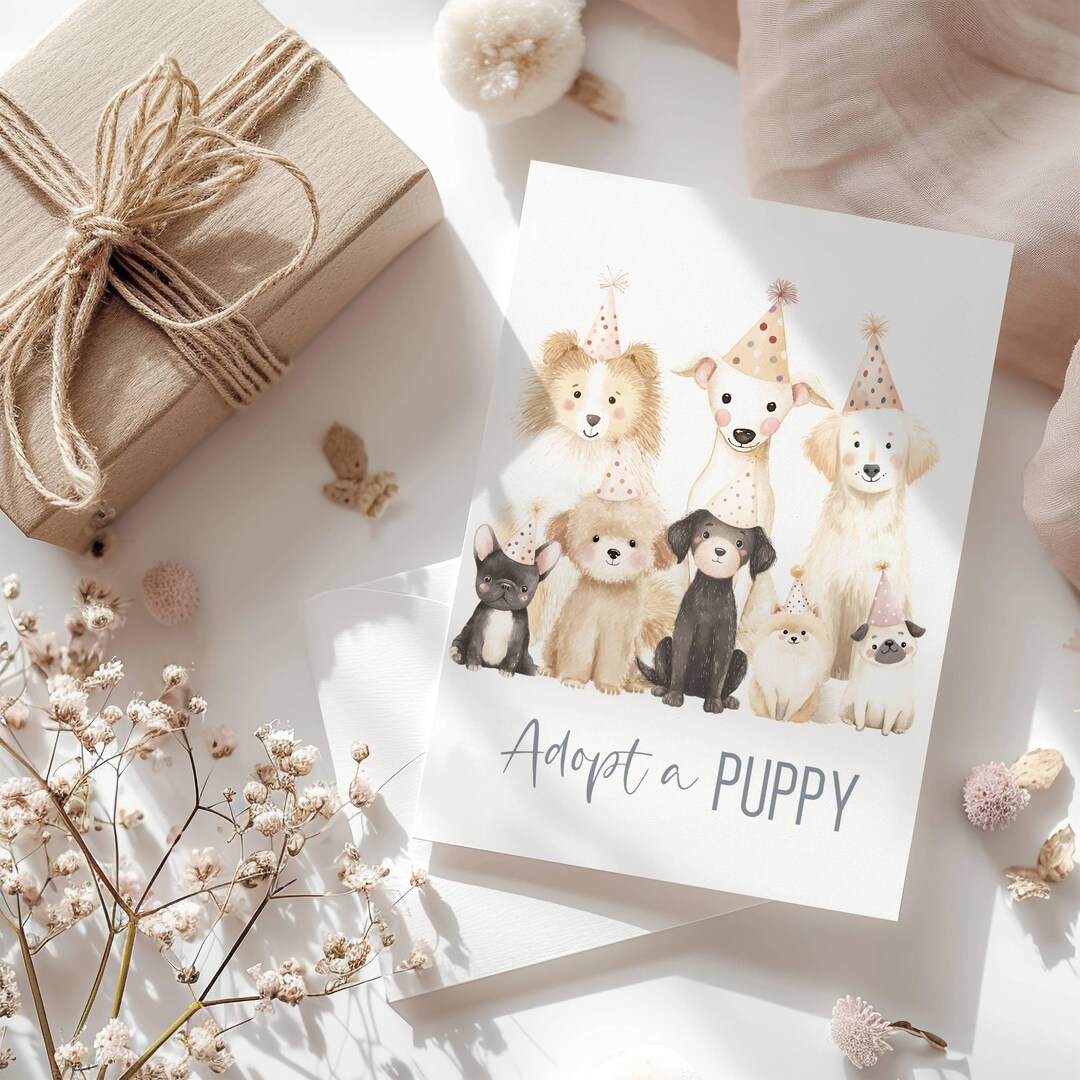 Dog Party Signs 8" X 10" Editable Digital Download / Dog Party Sign ...