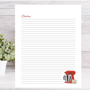 Personalized Cookbook Cover, Spine and Back Cover Digital Download ...