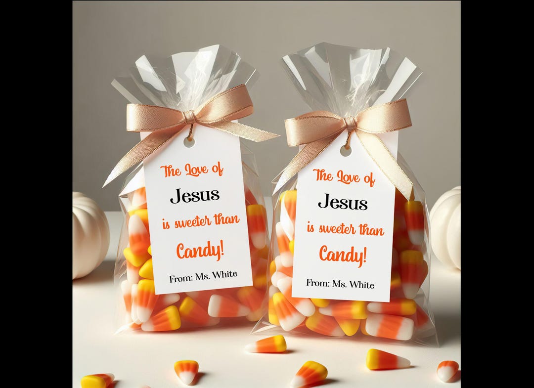 The Love of Jesus is Sweeter Than Candy Digital Download Halloween ...