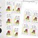 Back to School Favor Tags Instant Digital Download Personalized Teacher ...