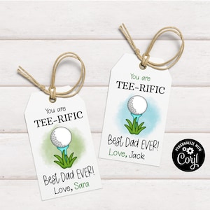 Father's Day Gift Tag, Editable Father's Day Gift Tag and Also Instant ...