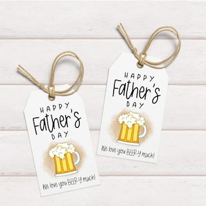 Father's Day Gift Tag, Editable Father's Day Gift Tag and Also Instant ...