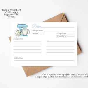 Personalized Printable Cookbook Cover, Cook Book Cover, Editable ...