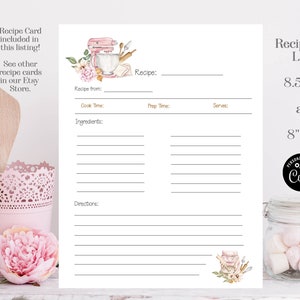 Custom Cook Book Cover 8.5 X 11 Includes Front, Back, Spine and 19 ...