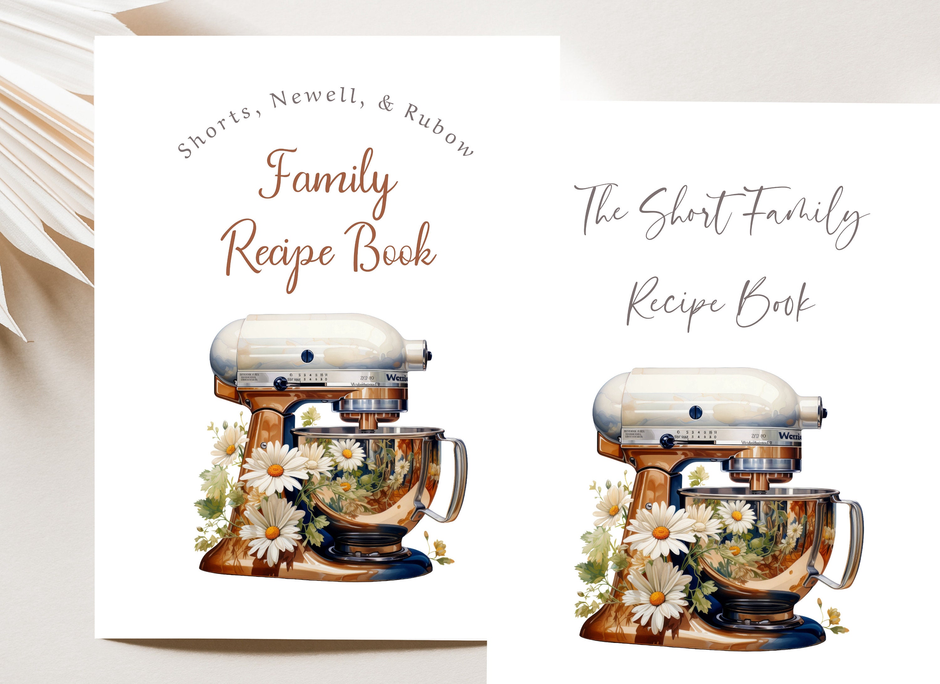 Cookbook Cover Template