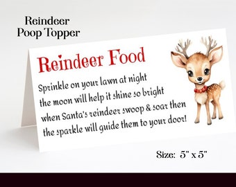 Reindeer Food Christmas Activity | Make Reindeer Food | Poem & Writing ...