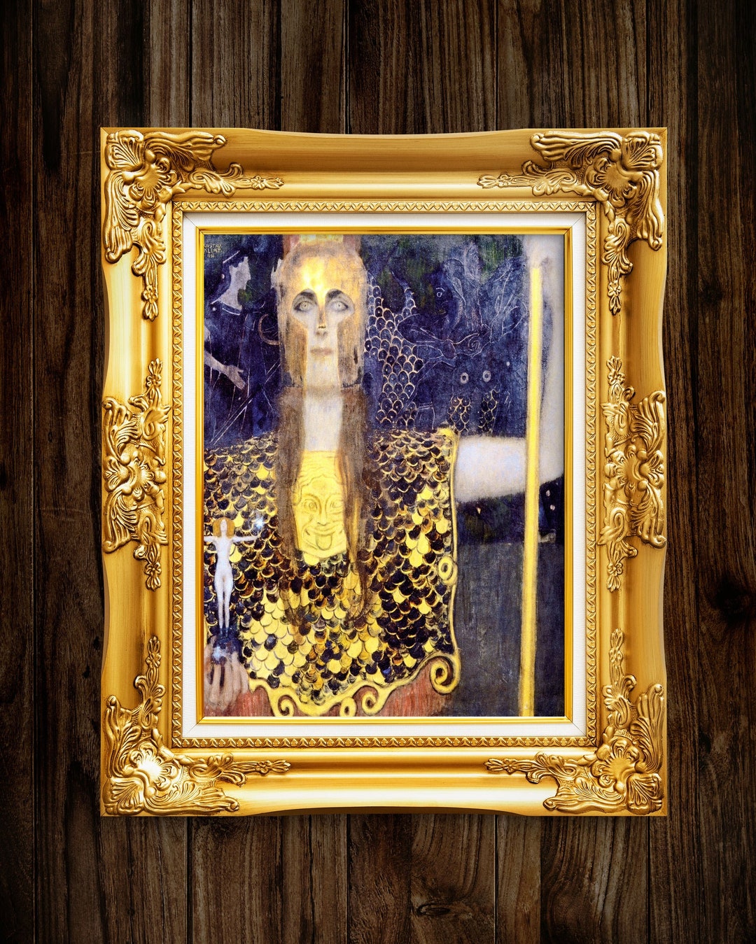 Gustav Klimt Art Print Pallas Athena 1898 Art Nouveau Print Vintage ...