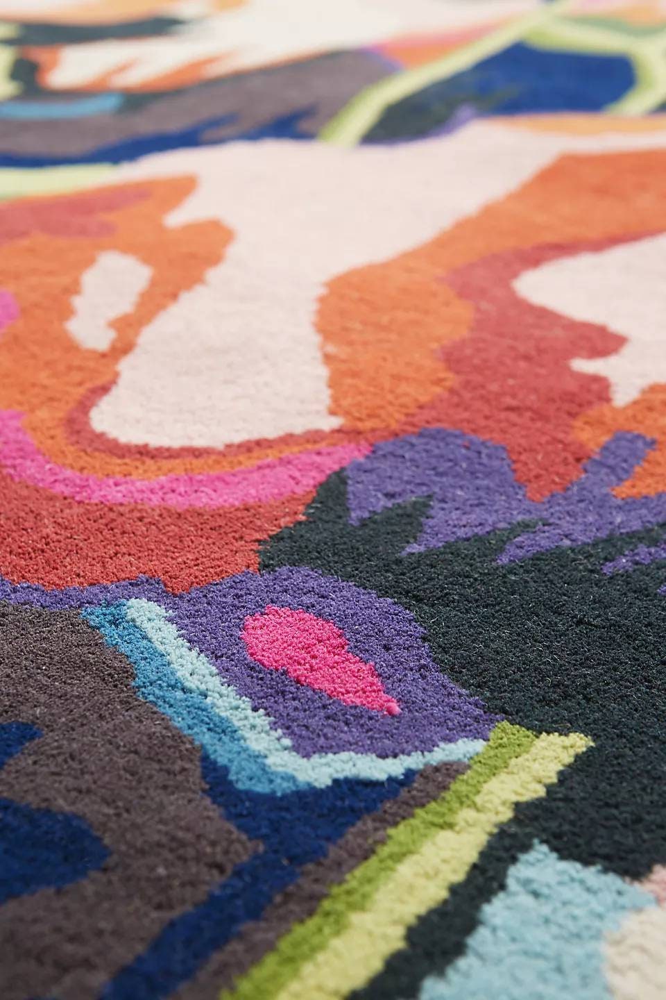 Brilliant Poppies Rug 100% New Zealand Woolen High Quality - Etsy