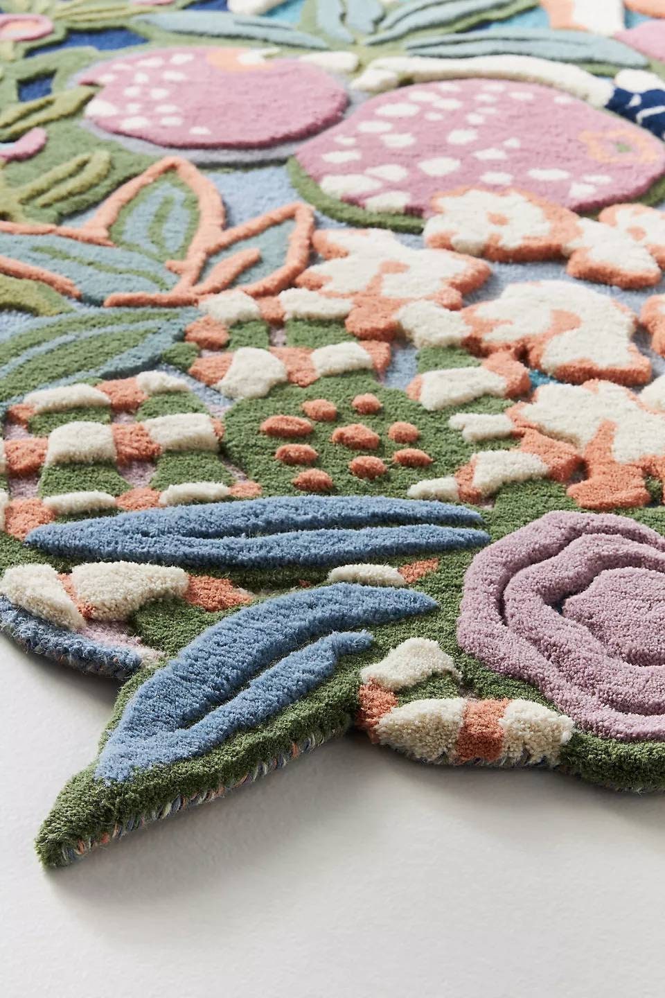 Hand-tufted Fleur Rug 100% New Zealand Woolen High Quality | Etsy