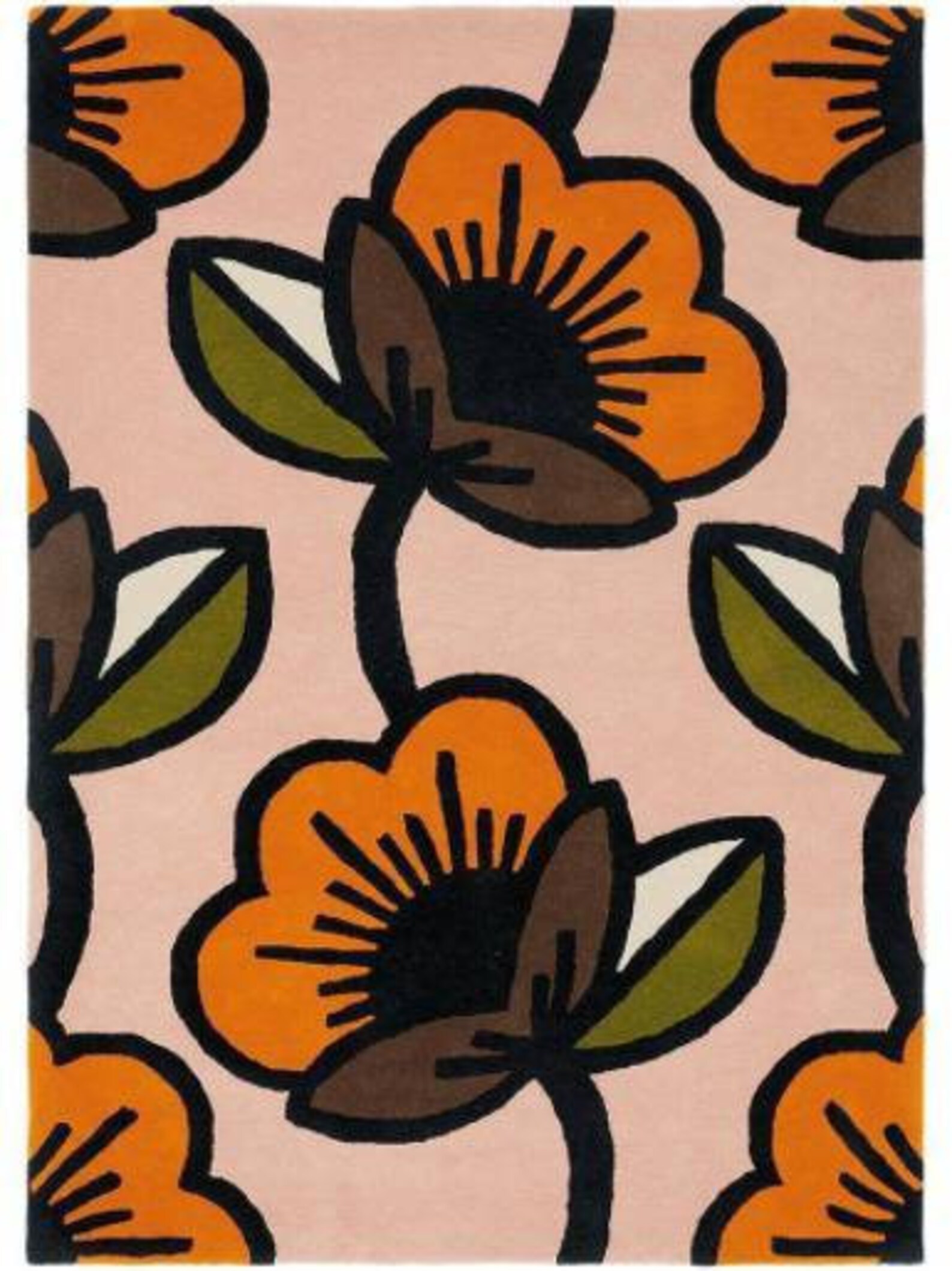 BLOSSOM FLOWER RUG / Handtufted/ Nature Vibes / Kids Rug / - Etsy