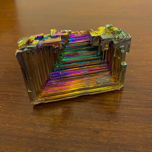 Beautiful Very Large Colorful Bismuth Crystal - Quantity - 1 - Size - 9 ...