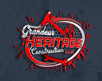 construction design logo maker