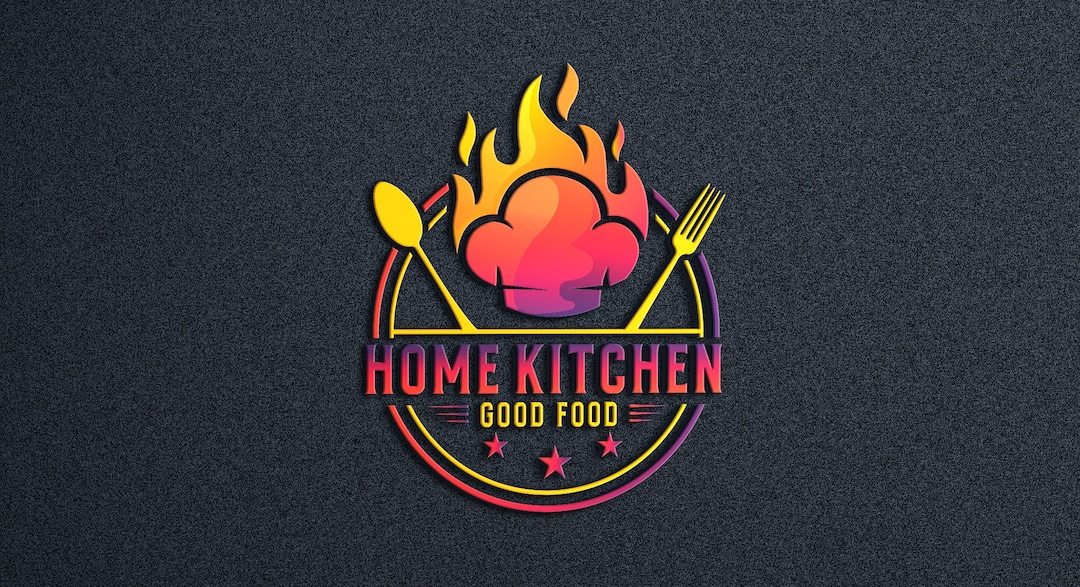 I Will Design Custom 3d Restaurant Logo, Food Logo, Barbecue Logo ...