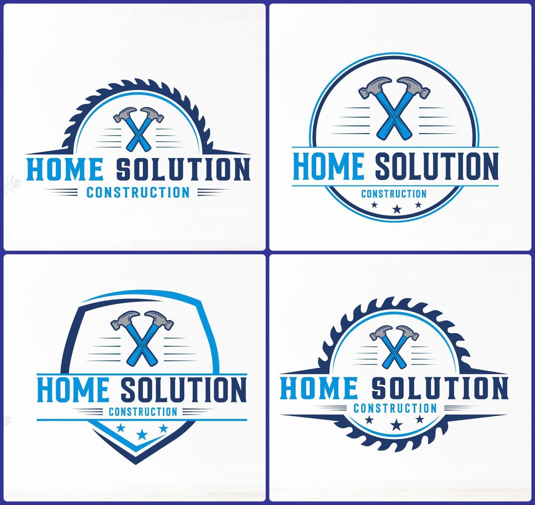 Construction Logo Design | Handyman Logo Design | Handyman Service ...