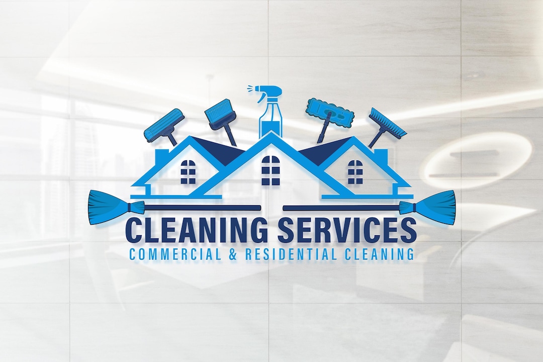 Professional Cleaning Logo Design | Customizable Housekeeping Logo ...