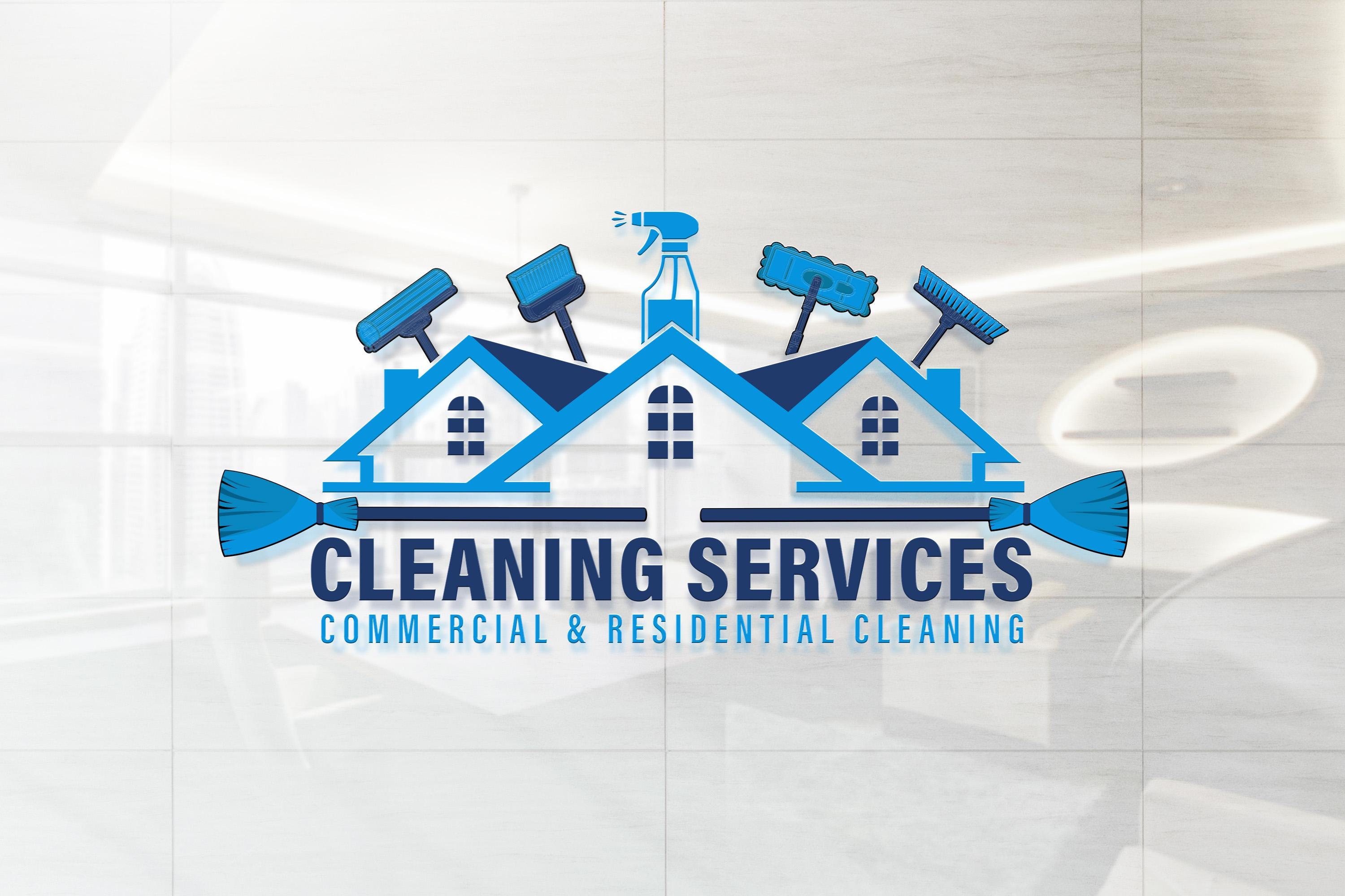Cleaning Service Logo Design