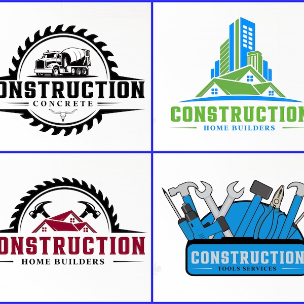 Concrete Finisher Logo - Etsy